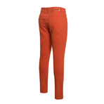 Jeans in Brick color, Skinny fit – Perruzo